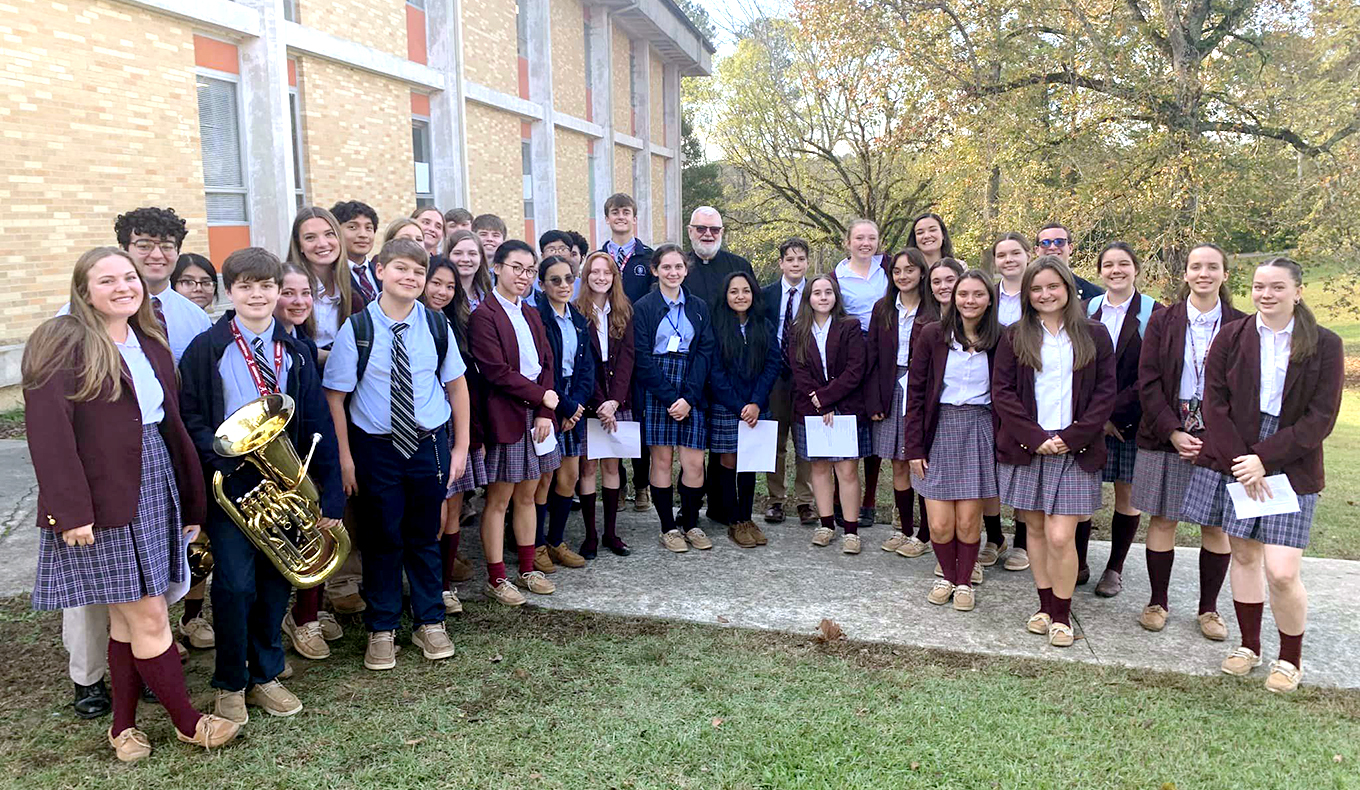 St. Bernard Prep students pay tribute to veterans | The Cullman Times