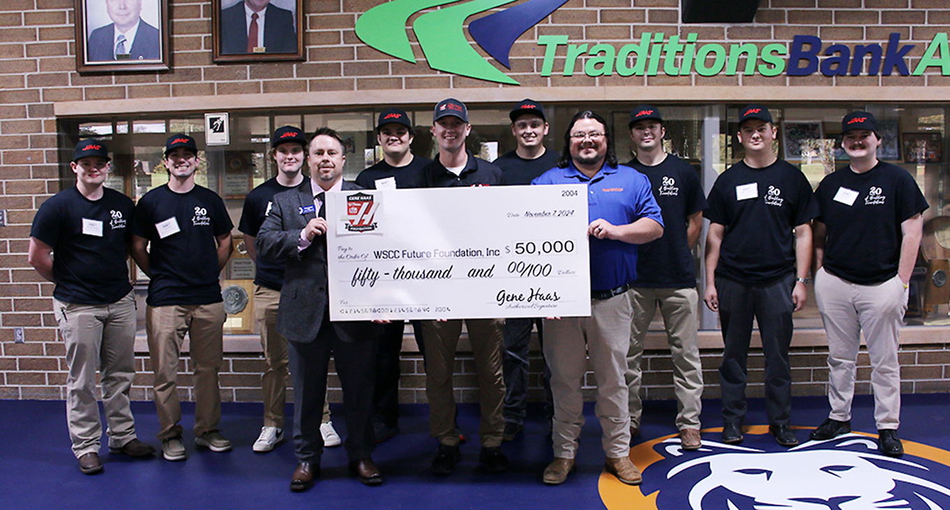 $50,000 Gene Haas Foundation grant awarded to WSCC - The Cullman Times ...