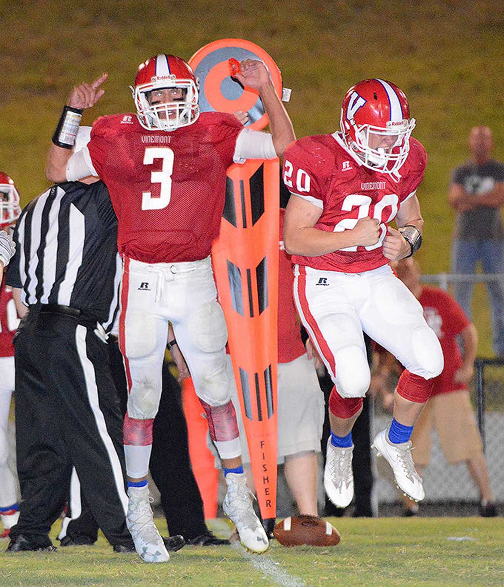 PREP FOOTBALL: Miscues doom Vinemont late in 35-20 loss to Locust Fork ...