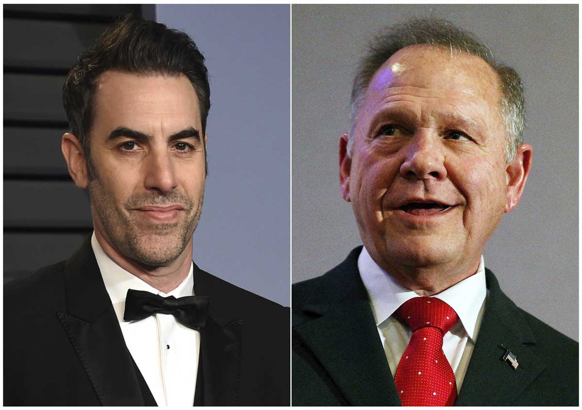 Roy Moore vs. Sacha Baron Cohen lawsuit moves to New York | The Cullman Times