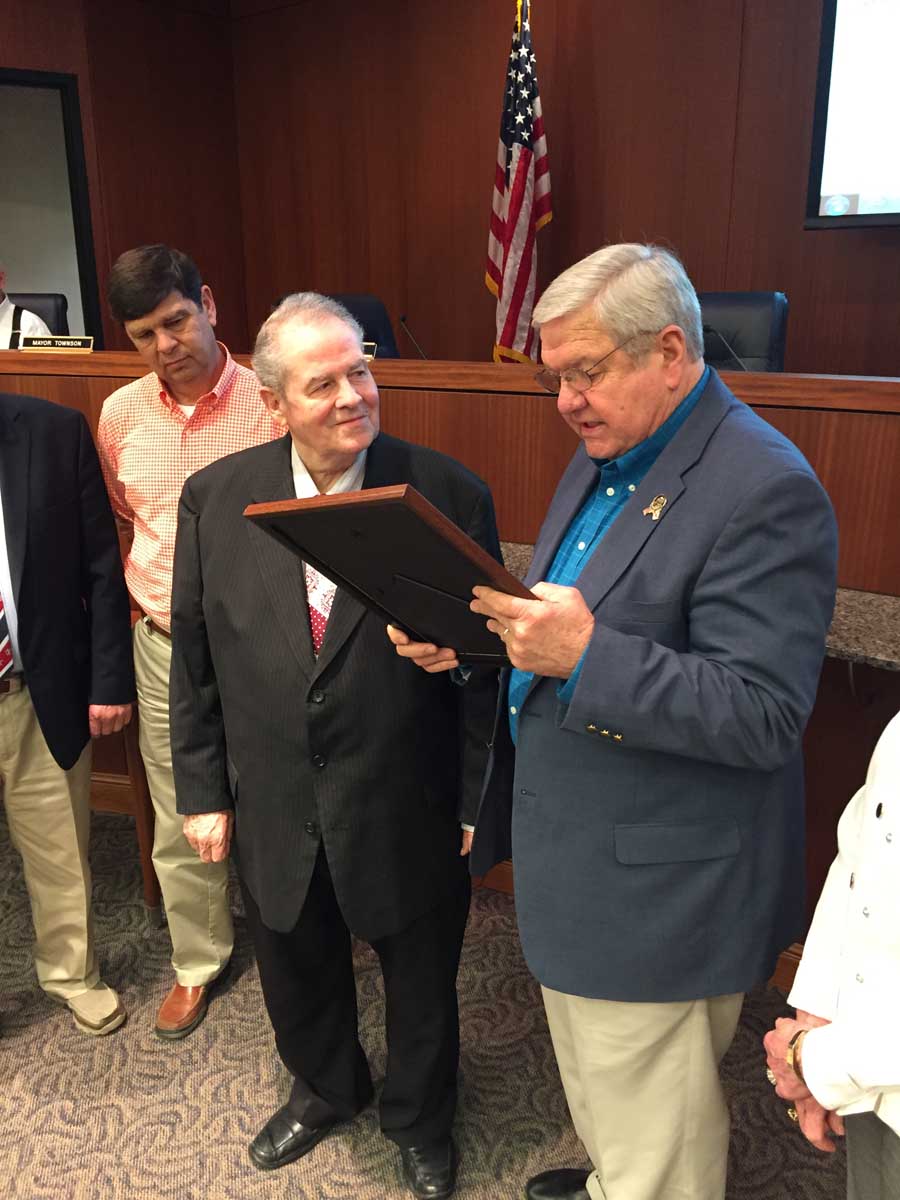 City of Cullman honors longtime Tribune owner Blalock | The Cullman Times