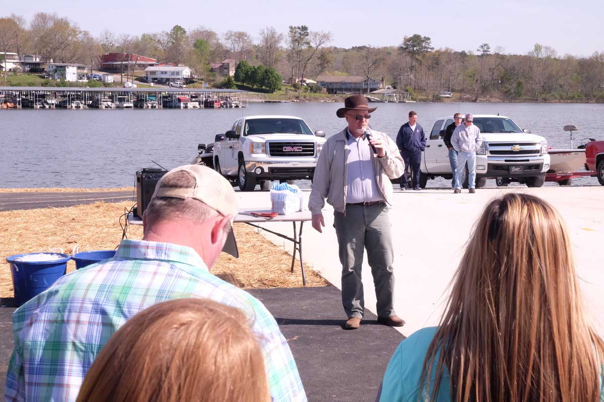 Commissioners cut ribbon at new Smith Lake boat ramp - The Cullman ...