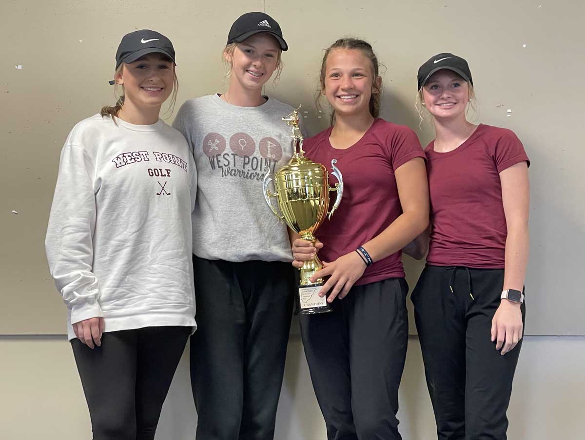 PREP GOLF: West Point sweeps county crowns; Sutter siblings earn ...