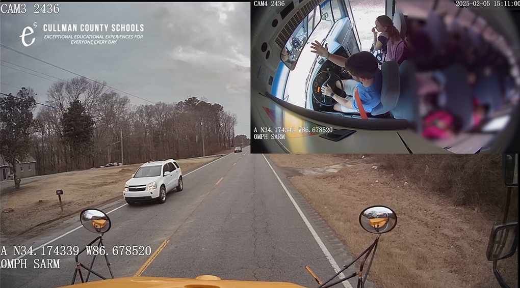 (Video) CCBOE reminds drivers to stop for school buses | The Cullman Times