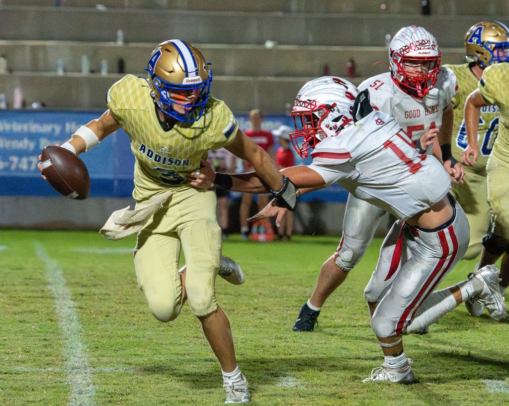 PREP FOOTBALL: Drake, defense power Good Hope past Addison 41-6 | The ...