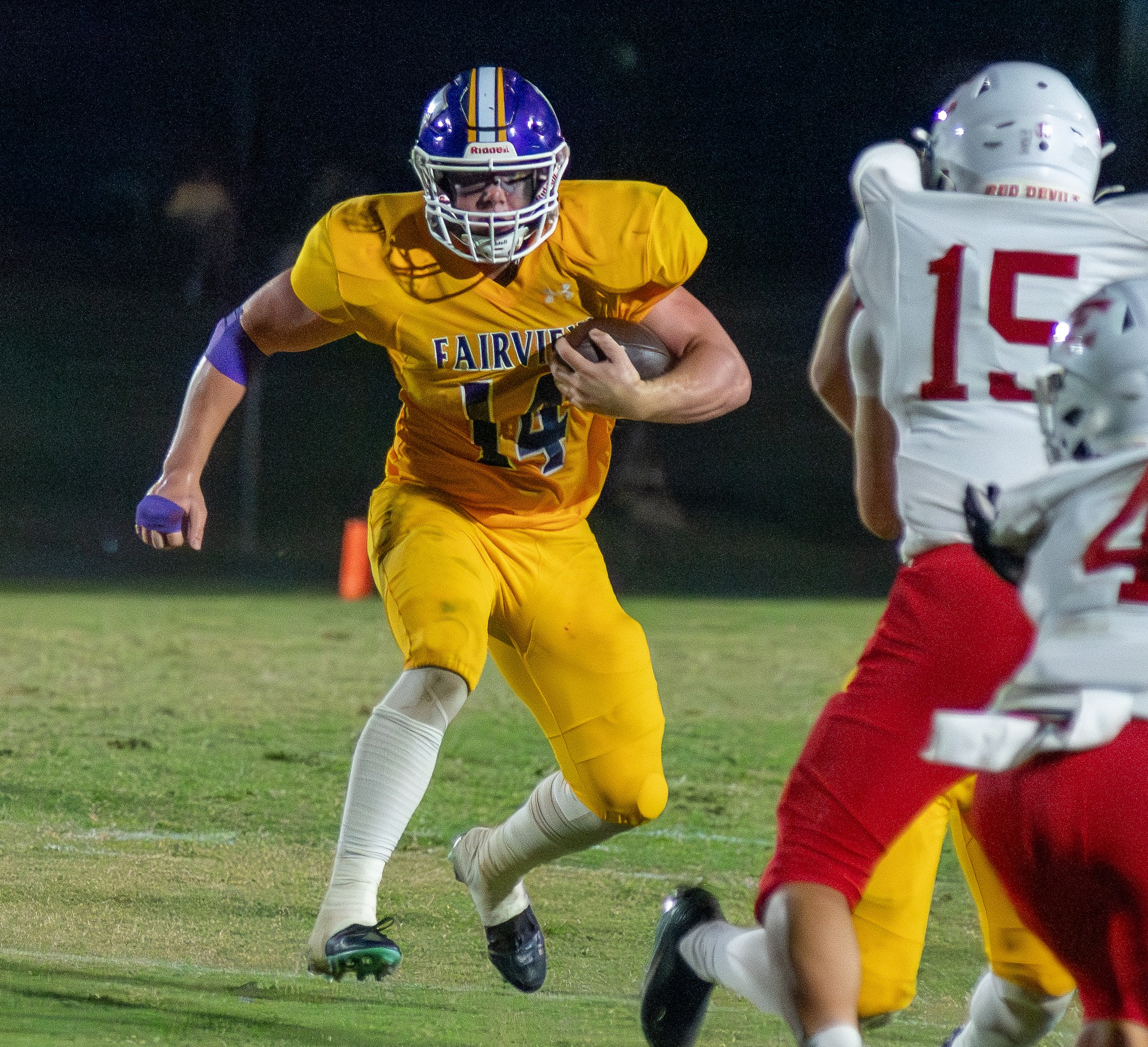 PREP FOOTBALL: Fairview’s Harper named Class 5A Back of the Year ...